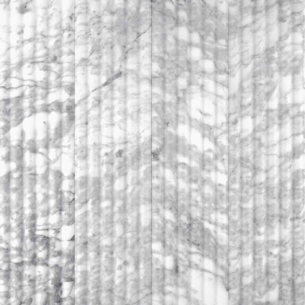 Jeffrey Court Venato Fluted White 6 in. x 24 in. Honed Marble Wall Tile ...