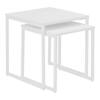StyleWell Donnelly White Nesting Tables with White Wood Top (Set of 2 ...