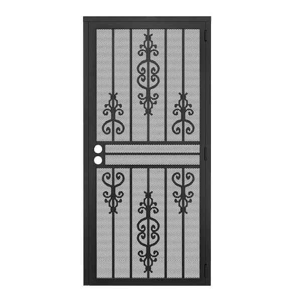 ARK DESIGN 36 in. x 80 in. Universal/Reversible Hinging Black Surface ...