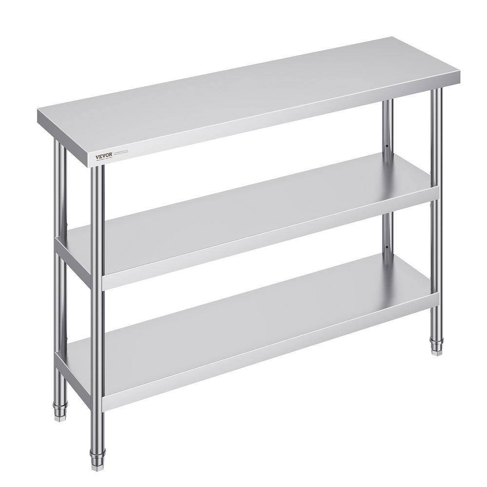 Have a question about VEVOR Stainless Steel Food Prep Table, Silver ...