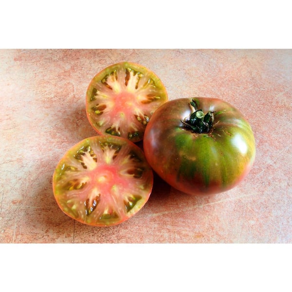Burpee 4 In. Cherokee Purple Heirloom Tomato Fruit Plant (6-Pack ...