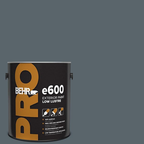 BEHR PRO 1 gal. #N490-6 Calligraphy Low Luster Exterior Paint PR62301 ...