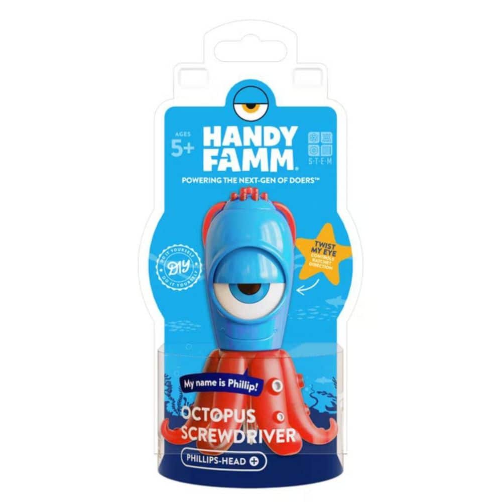 HANDY FAMM Phillip 5.8 oz. Steel Phillips Screwdriver with 8.8 in ...