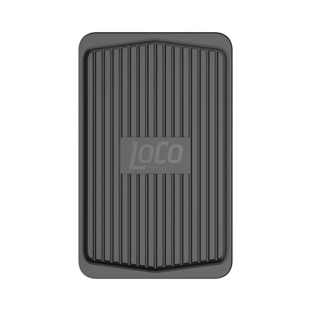 LOCO 16 in. x 10 in. Silicone Side Shelf Tool Mat in Black 2023050291 ...