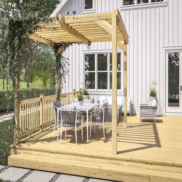 ProWood 5-Step Ground Contact Pressure Treated Pine Stair Stringer ...
