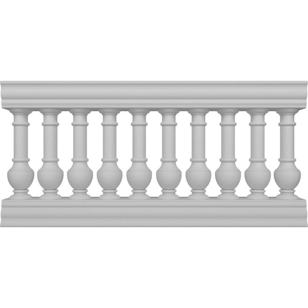 Ekena Millwork Fiberthane York Balustrade 60 in. L x 32 in. H ...