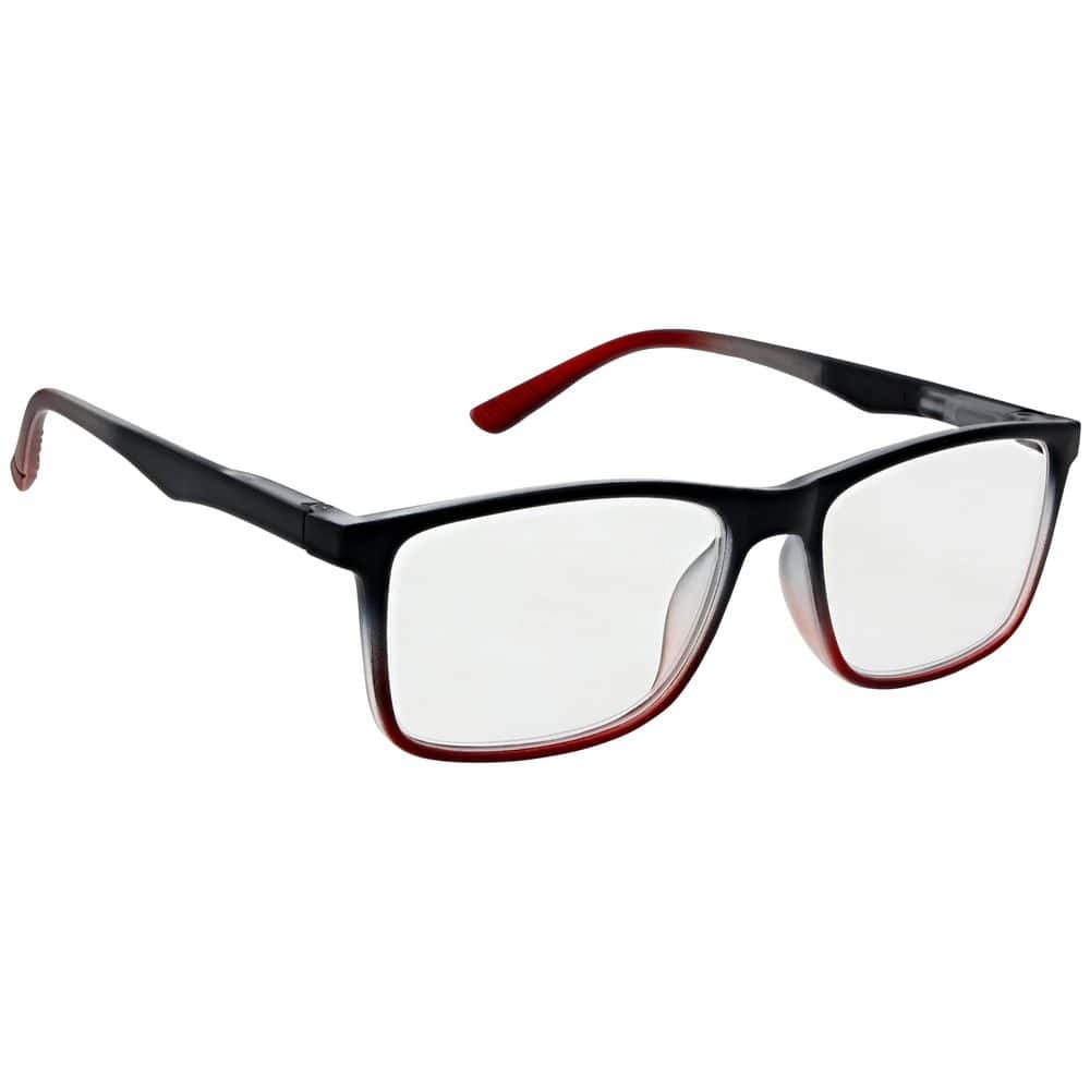 Magnifeye Square Red Ombre 1.5 Reading Glasses 85723-14-2 - The Home Depot