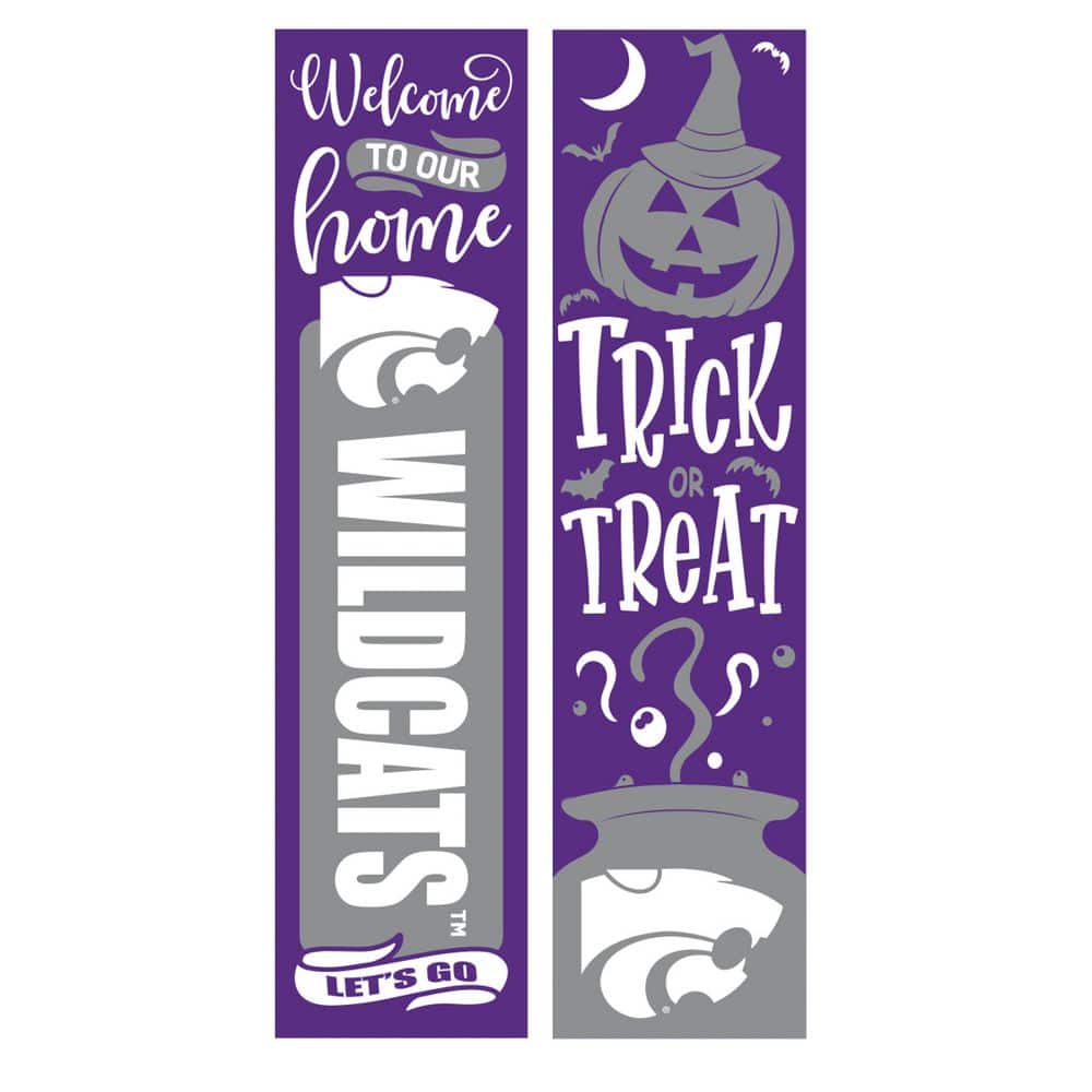 Evergreen 47 in. Double Sided Leaner Halloween Prop Porch Sign, Kansas ...