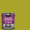 BEHR PREMIUM 1 gal. #P340-7 Venom Textured Low-Lustre Enamel Interior ...