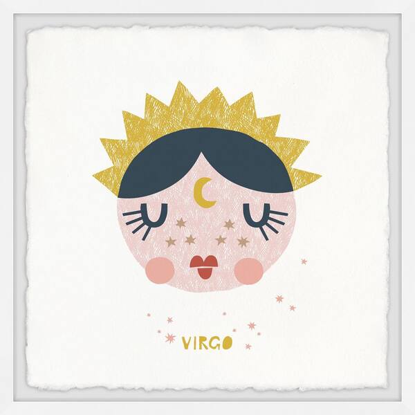 I'm a Virgo by Marmont Hill Framed Astronomy Art Print 12 in. x 12 in ...