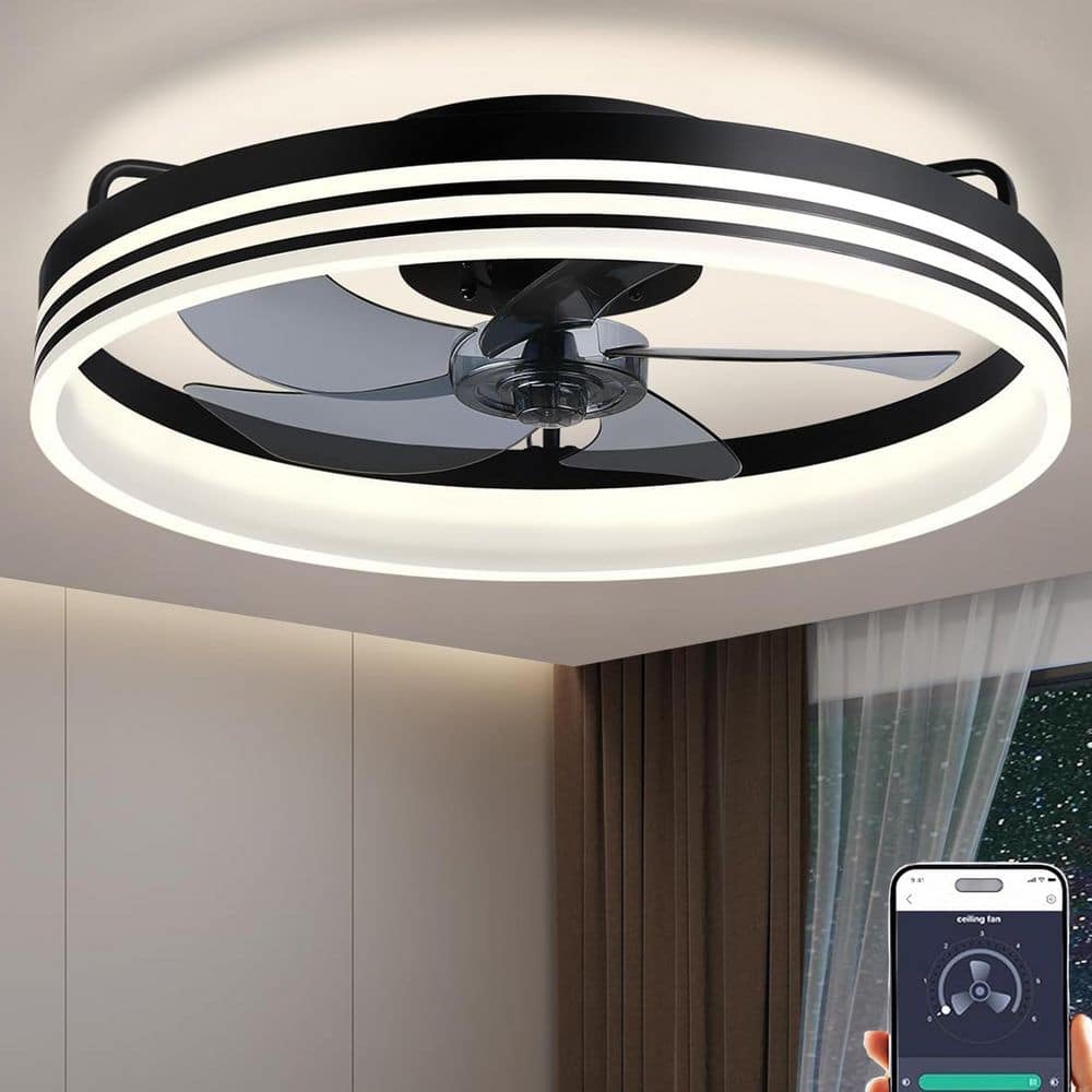 Have a question about Ltemziiy 20 in. Indoor Black Low Profile Caged ...