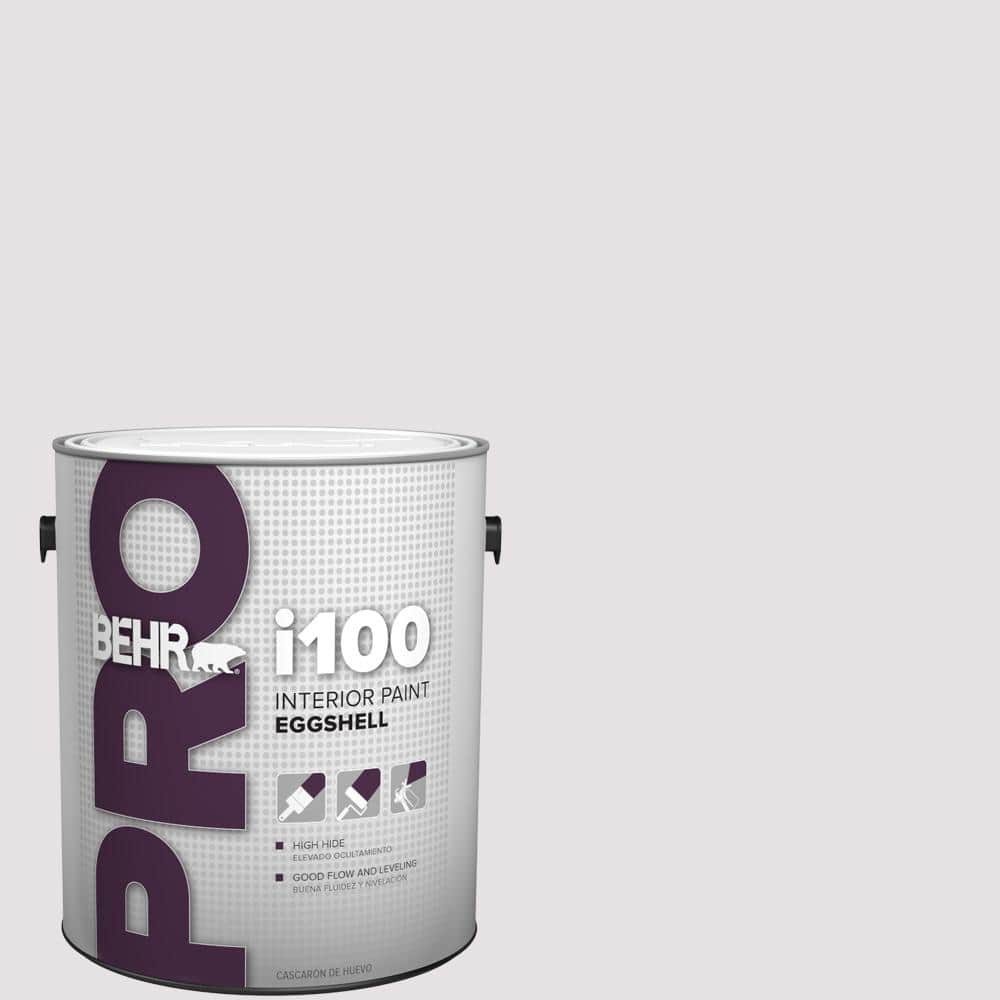 BEHR PRO 1 gal. #PR-W02 Early Crocus Eggshell Interior Paint PR13001 ...
