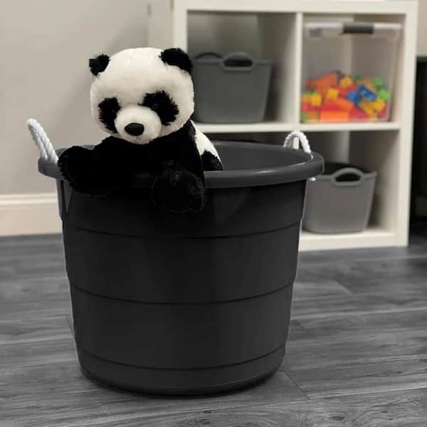 Commercial Cleaning Buckets With Handles 3.5 Gallon Plastic – 4-Pack ...