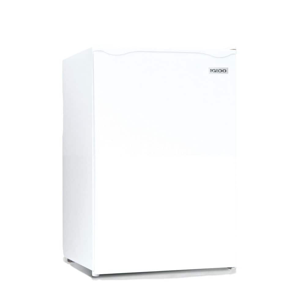 IGLOO Classic Compact 2.6 cu. ft. Mini Refrigerator in White IRF26WH6A ...