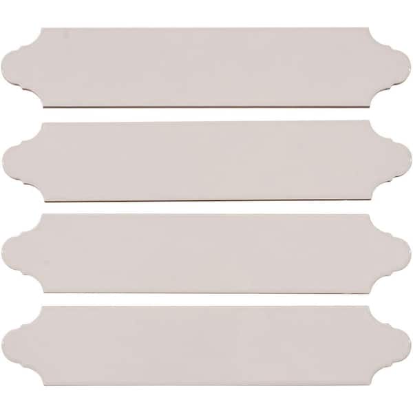 ANDOVA Concerto-Brassini Verucci 2 in. x 9 in. Glossy Ceramic Lantern ...