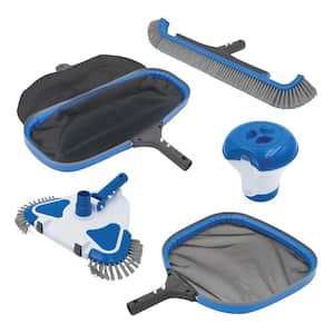 Polaris PLSHD Manual Cleaning Kit and FREEDOM Cordless Robotic Pool ...