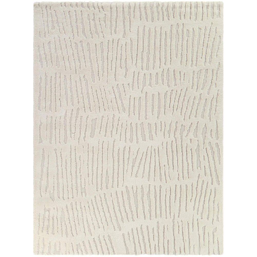 Brodrick Cream 5 ft. 3 in. x 7 ft. Abstract Area Rug 59835066.160213.8 ...