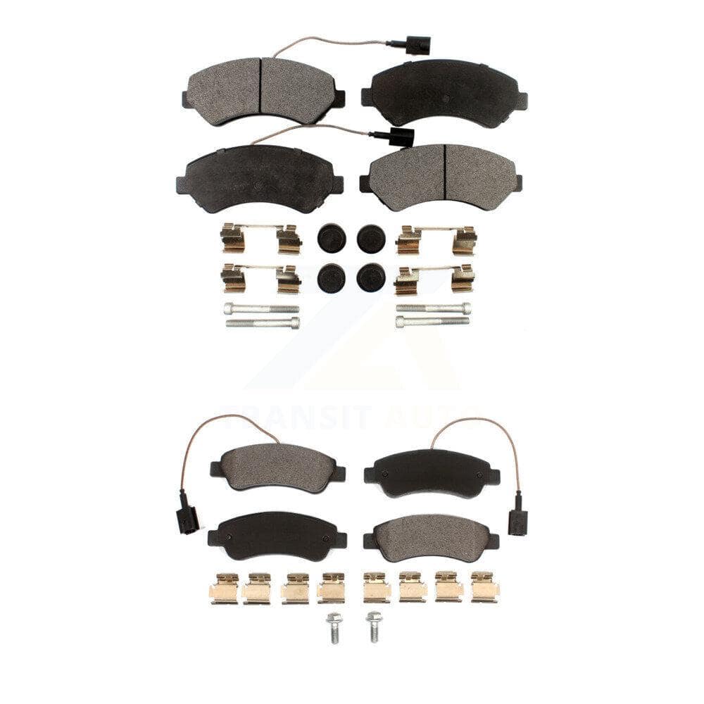 TEC Front Rear Ceramic Brake Pads Kit For Ram ProMaster 1500 2500 3500 ...