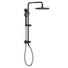 American Standard Spectra Versa 4-Spray Round 24 in. Wall Bar Shower ...