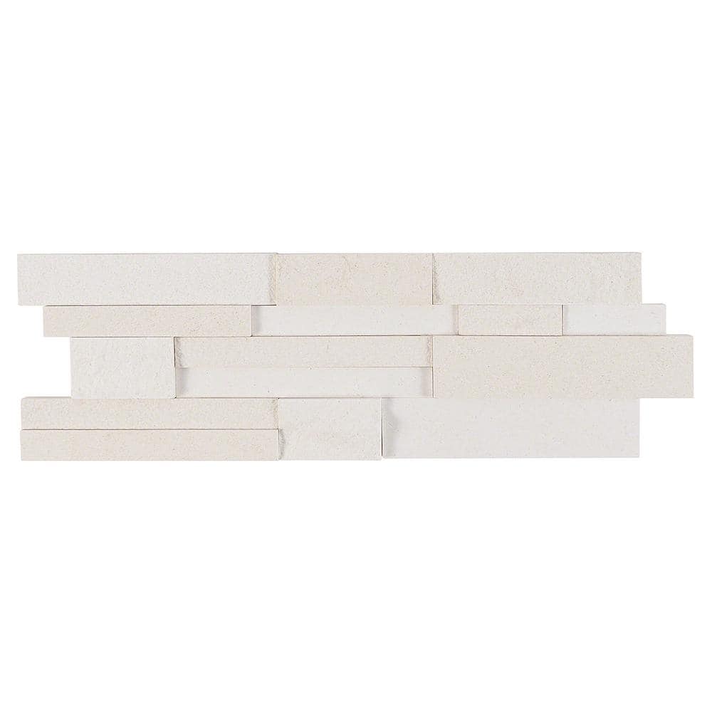 Ivy Hill Tile Cliffstone Beige Ledger Panel 4 in. x 0.35 in. Natural ...