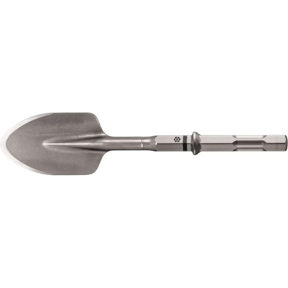 Hilti 4-1/2 in. x 19 in. x 2 in. TE-H Hex 28 Steel Clay Spade Chisel ...