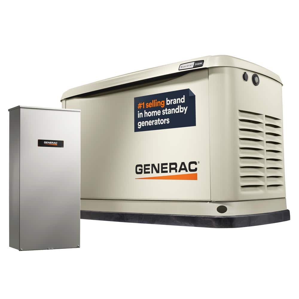Reviews for Generac 24,000 Watt - Dual Fuel Air- Cooled Whole House ...