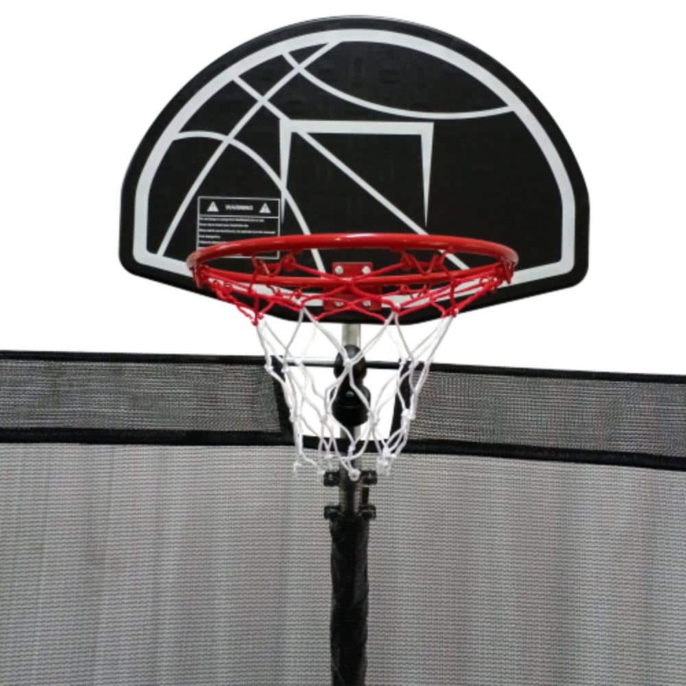Clihome 20 in. L x 15 in. H Outdoor Trampoline Accessory Basketball ...
