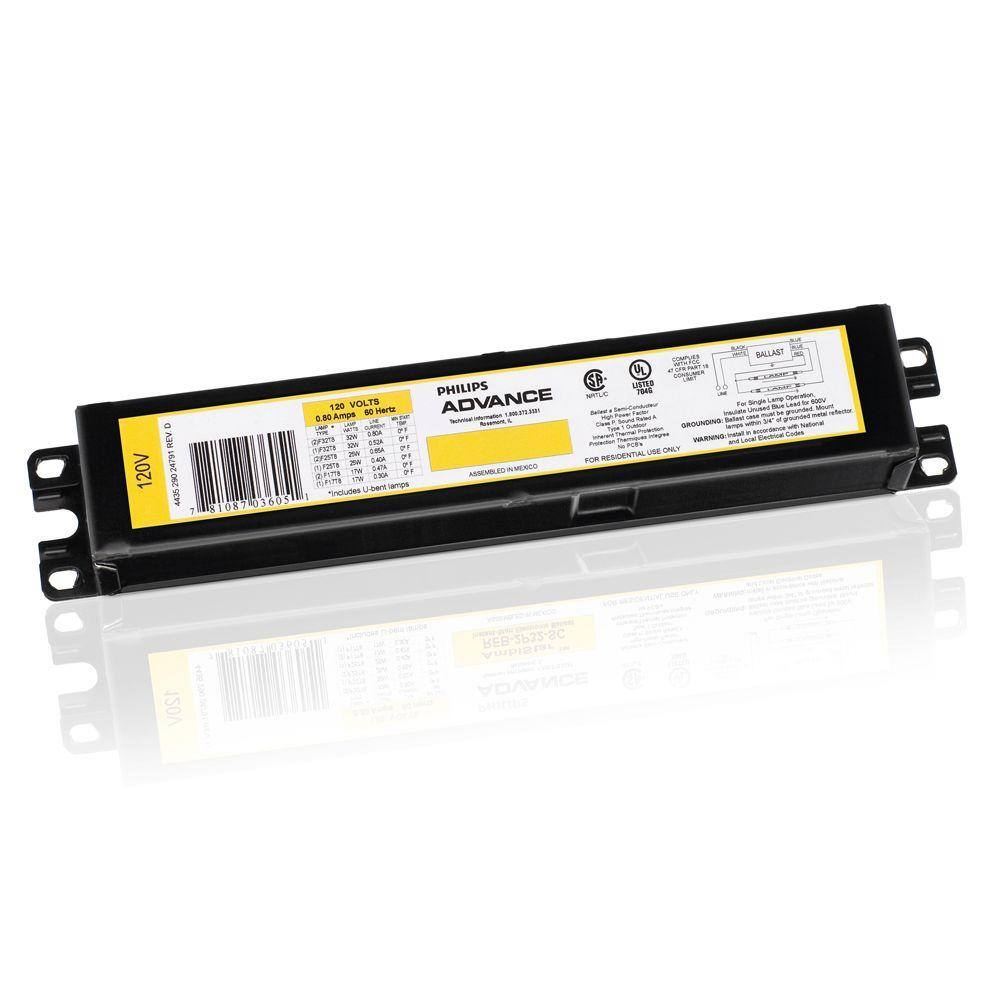 Philips Advance Standard Instant Start Small Can Electronic Ballast ...