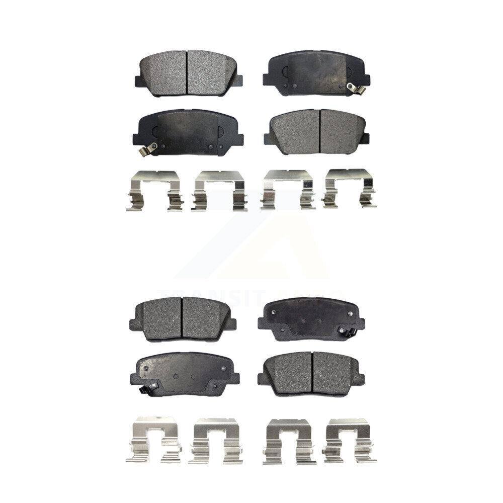 TEC Front Rear Ceramic Brake Pads Kit For Hyundai Genesis Coupe KTC ...