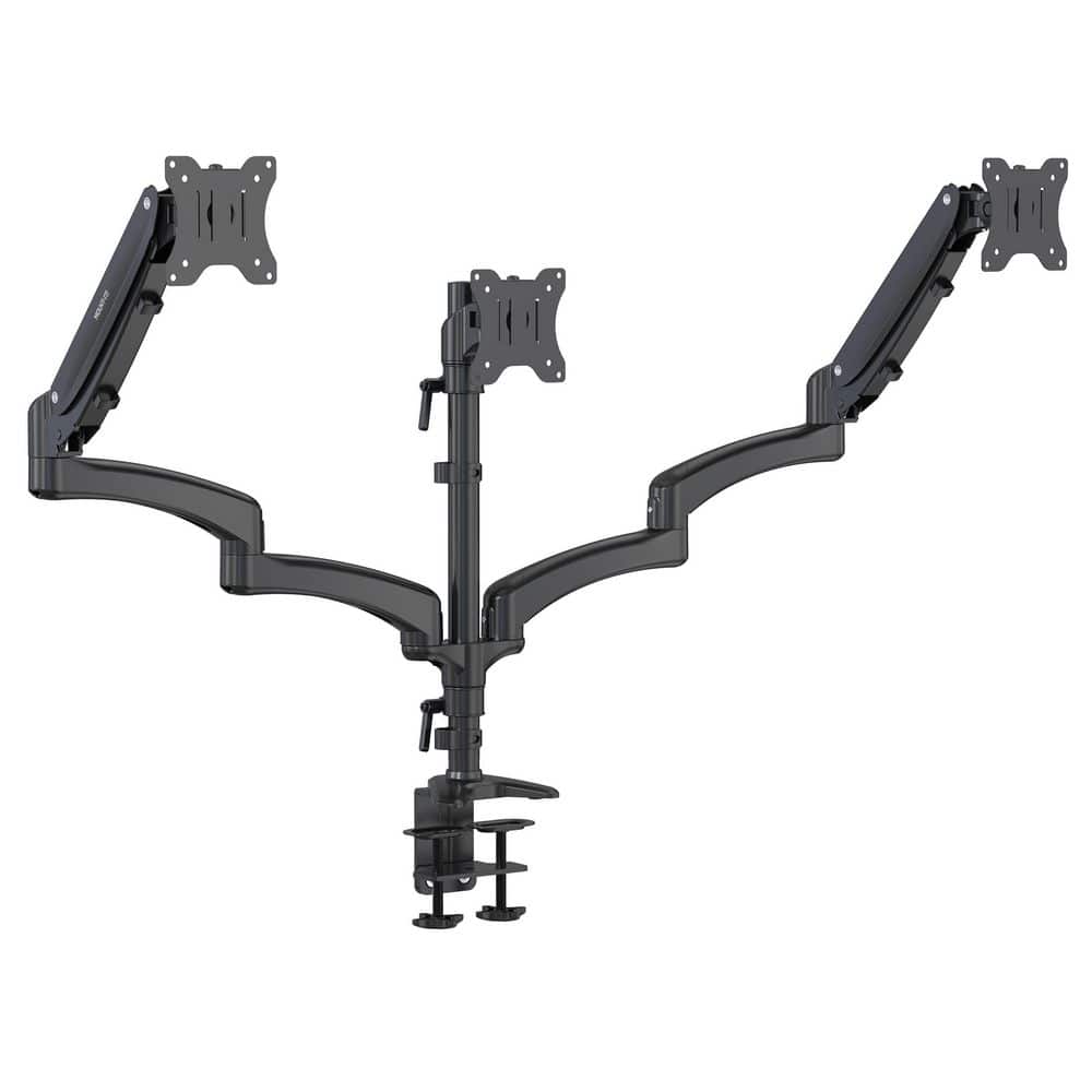 mount-it! Triple Monitor Mount with Gas Spring Arms for 13 in. to 32 in ...