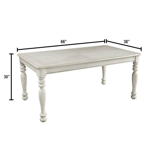 William's Home Furnishing Siobhan II Antique White Transitional Style ...