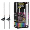 Bell + Howell Glimmer Sticks Solar Powered Clear Color Changing LED ...