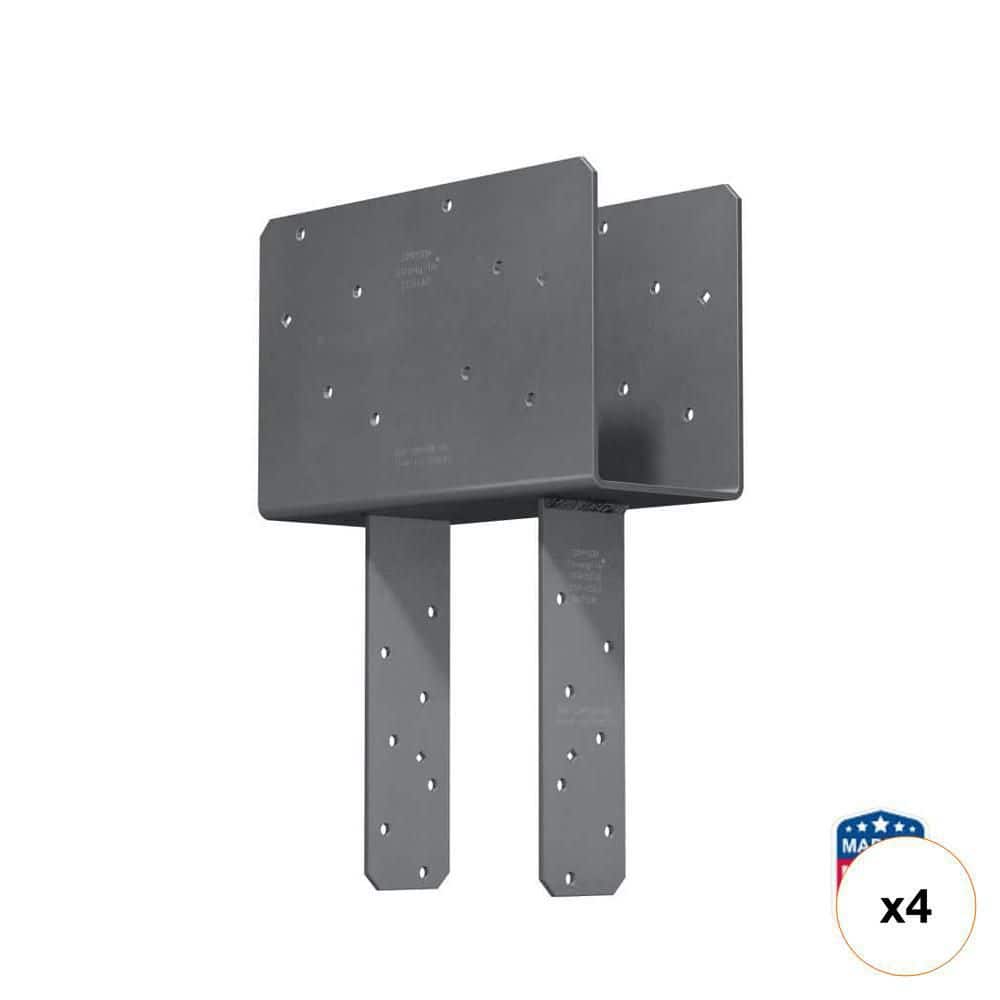 Simpson Strong-Tie CCQ Column Cap for Triple-2x Beam, 6x Post with ...
