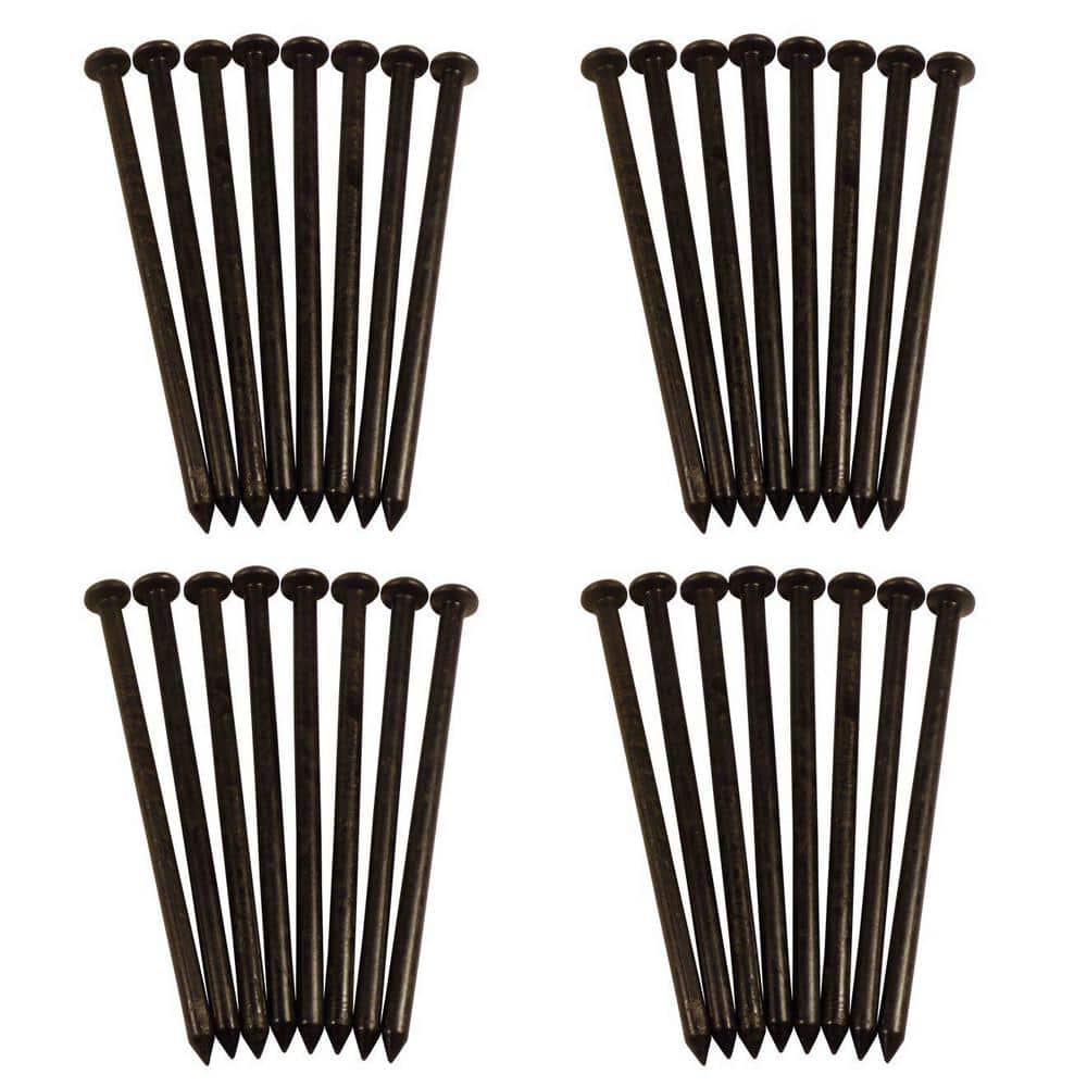 ProFlex 8 in. Black Nylon Contractor Stake (24-Pack) 1988HD-24-16 - The ...