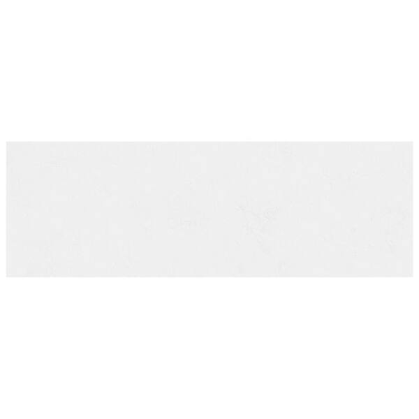 Merola Tile Lumiere Toile Blanco 5-7/8 in. x 6 in. Ceramic Wall Take ...