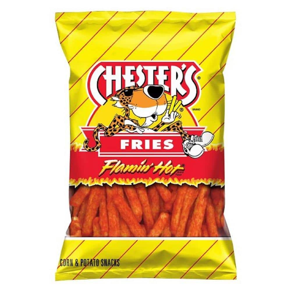 Chester's Flamin Hot Fries 3.625oz 33152 - The Home Depot
