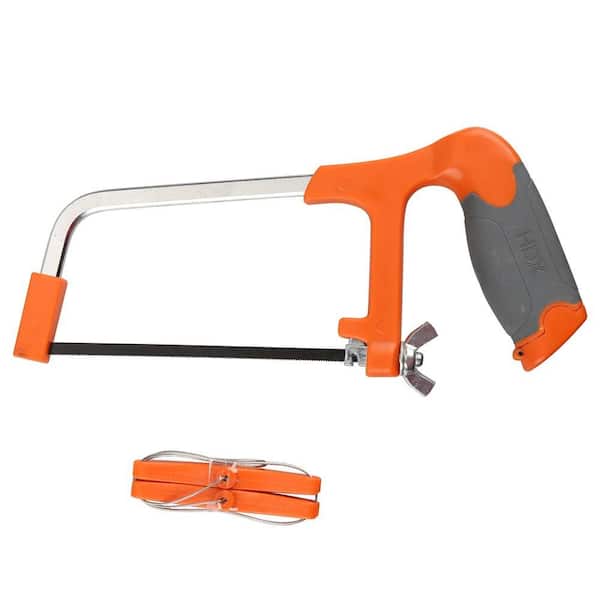 HDX 2-in-1 Mini Hacksaw with PVC Cable Saw 76-144-112 - The Home Depot