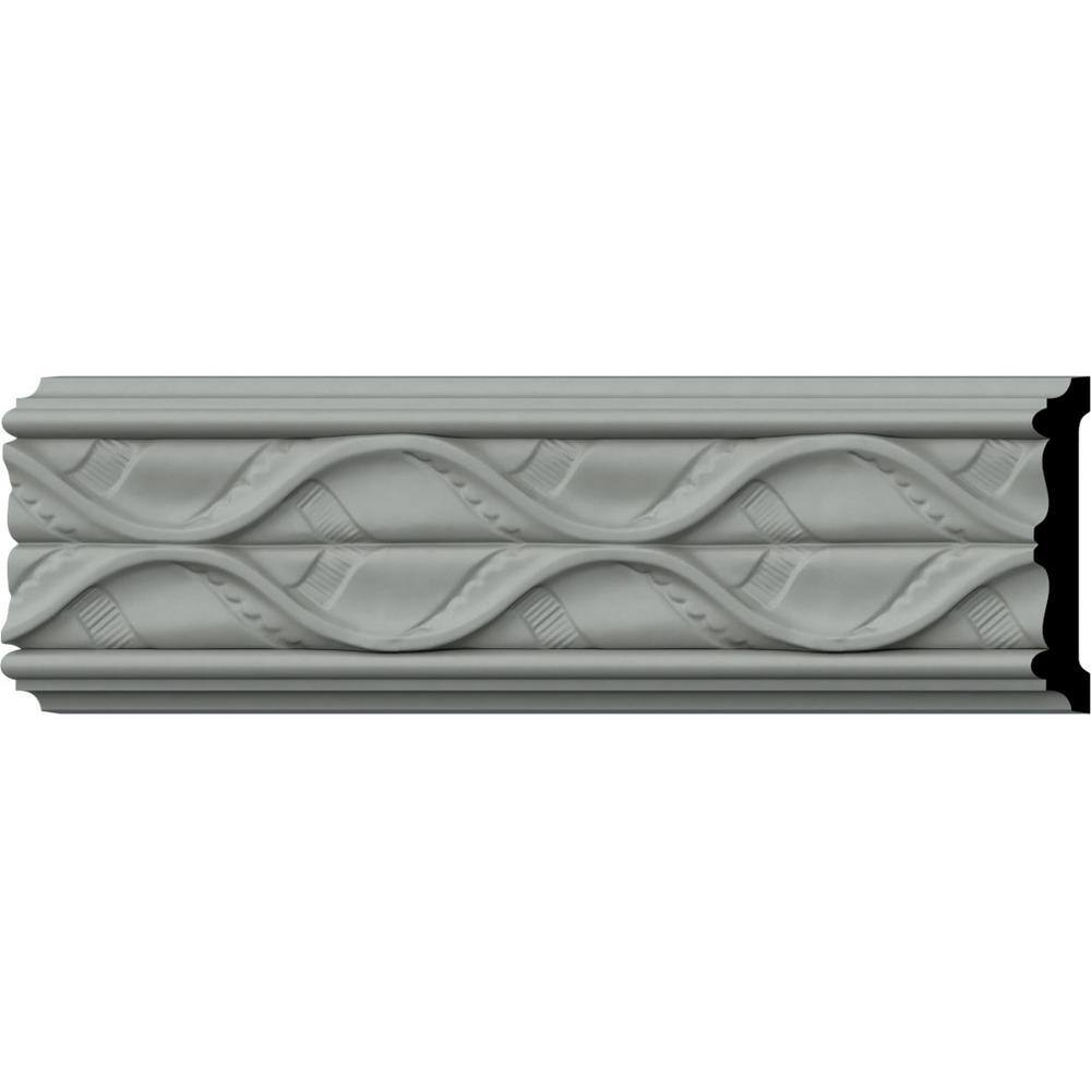 Ekena Millwork SAMPLE - 3/4 in. x 12 in. x 4-1/4 in. Urethane Medway ...