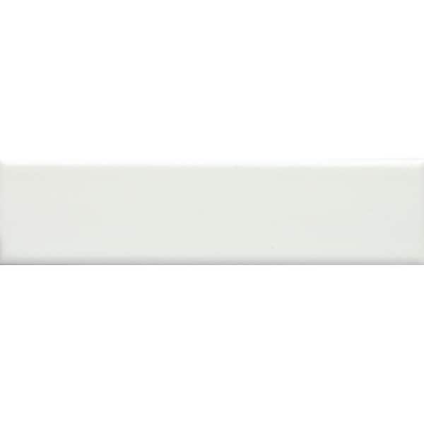 EMSER TILE Catch Ice 2 in. x 8 in. Glossy Ceramic Wall Tile (10.8 Sq ...