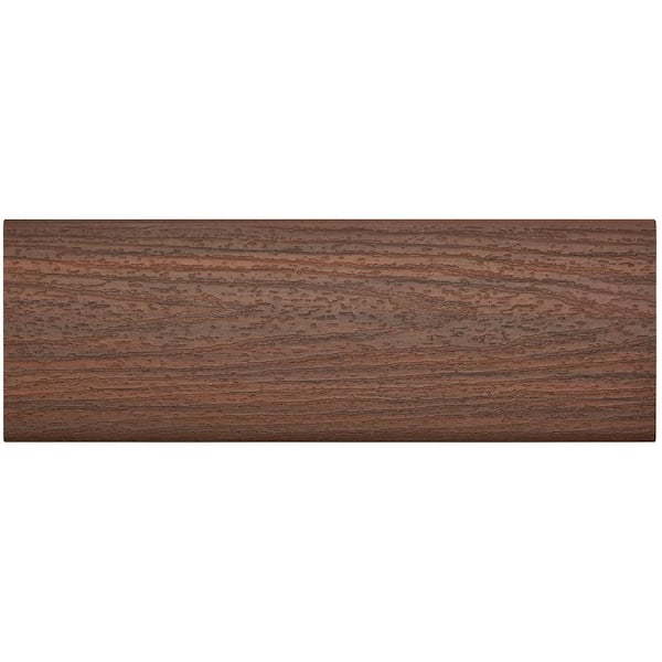 Trex Enhance Naturals 1 in. x 12 in. x 12 ft. Cinnamon Cove Composite ...