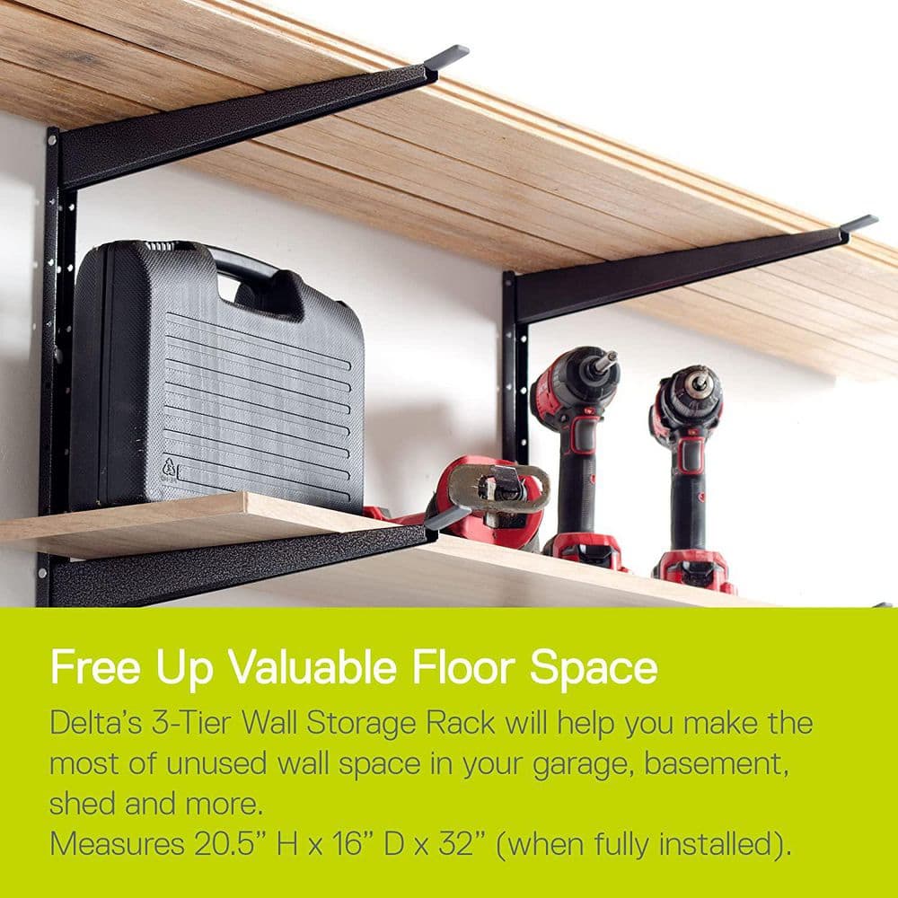 16 in. x 21 in. Heavy Duty Wall Rack Adjustable 3 Nepal | Ubuy