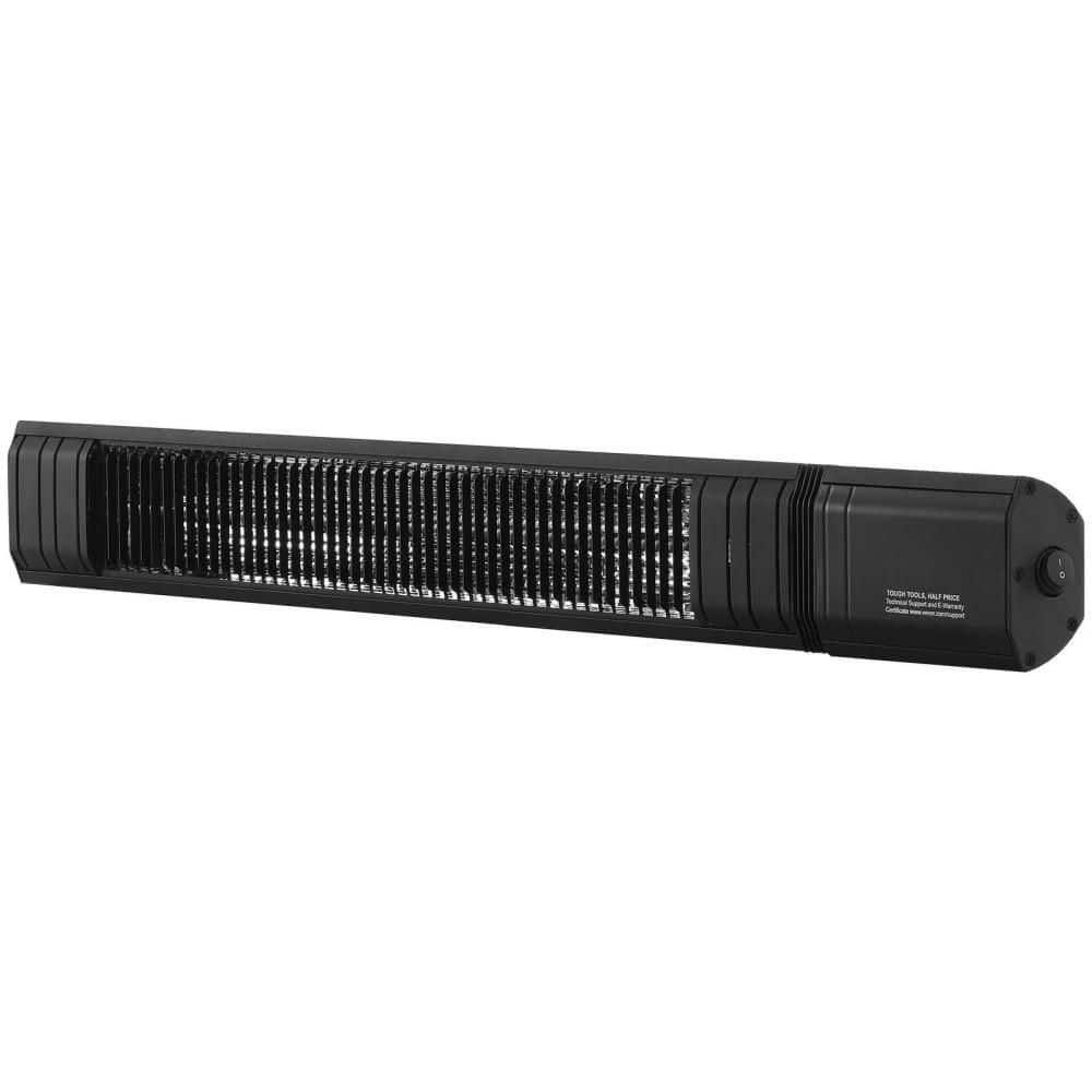 1500W Electric Space Infrared Carbon Heater with Remote Control and 24h ...