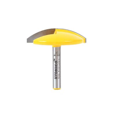 Yonico Horizontal Crown 2 in. Radius 1/2 in. Shank Carbide Tipped ...