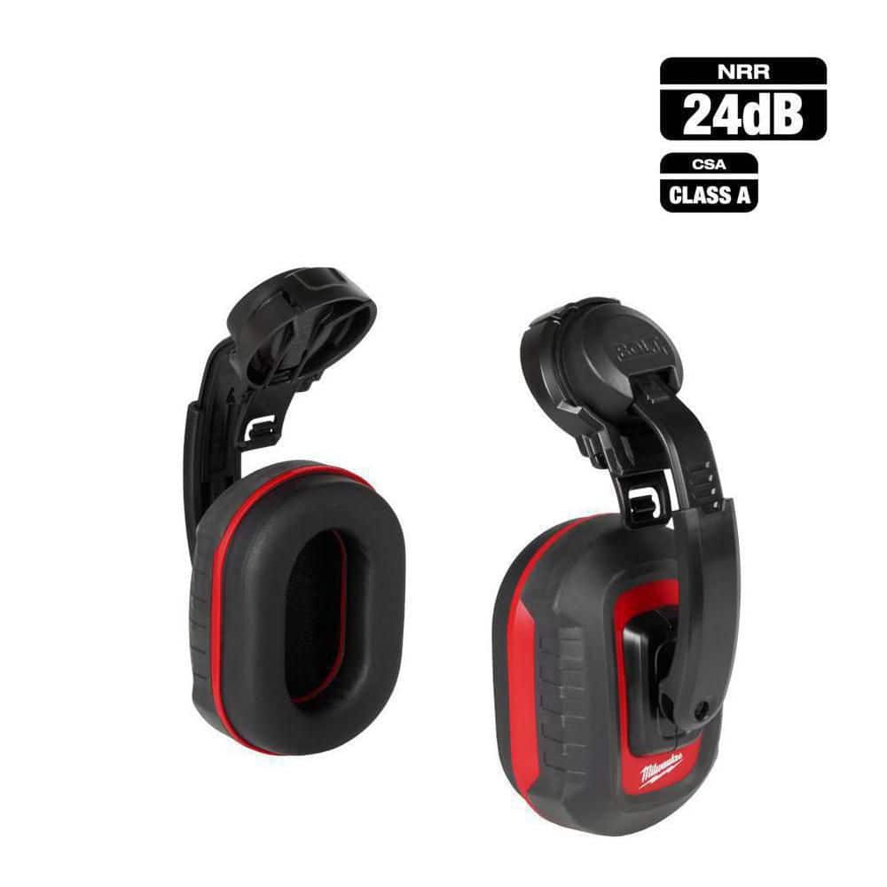 Milwaukee BOLT Earmuffs with Noise Reduction Rating of 24 dB 48-73-3250 ...