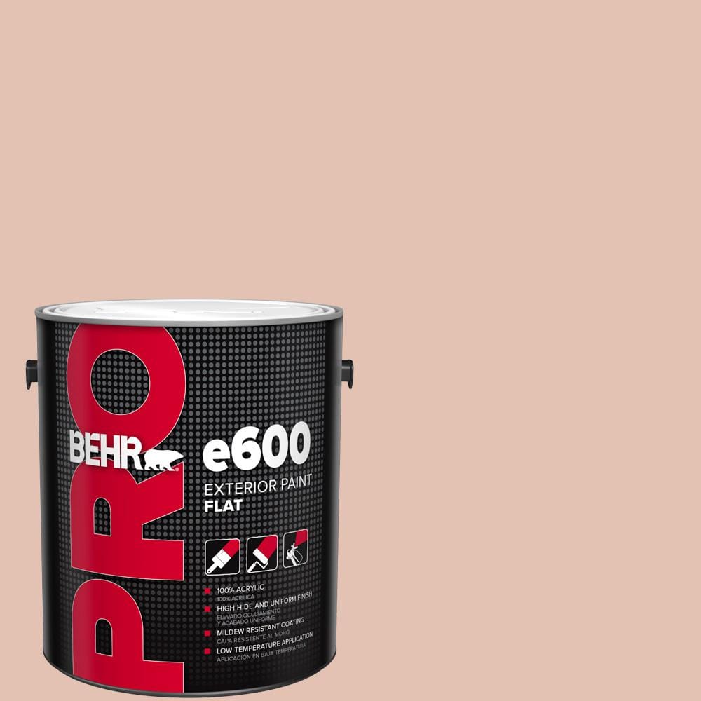 BEHR PRO 1 gal. #S180-2 Sunwashed Brick Flat Paint PR61001 - The Home Depot