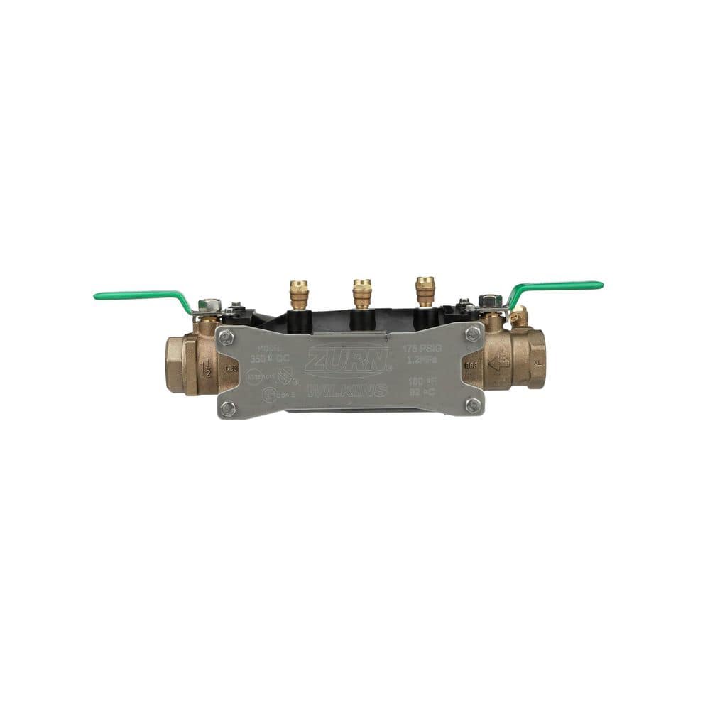 Wilkins 1-1/2 in. 350XL Double Check Backflow Preventer Valve 112-350XL ...