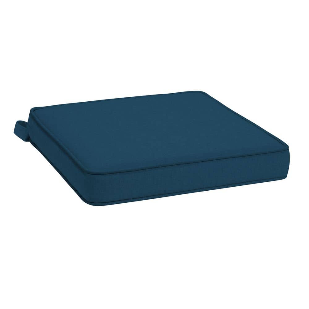 ARDEN Foam Outdoor Double Welted Dining Seat Cushion 19 x 19 Made with ...