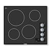 Bosch 500 Series 24 in. Radiant Electric Cooktop in Black with 4 Burner ...