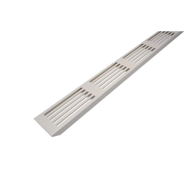 DURAL Myvario-Line 0.24" W X 2.3 " L Design grate and drain channel ...