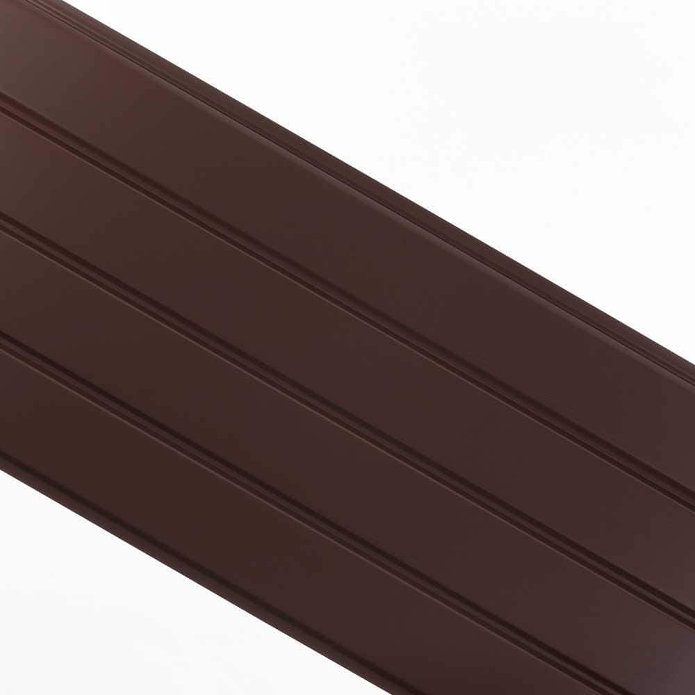 Gibraltar Building Products 16 in. x 12 ft. Rectangular Brown/Tan ...